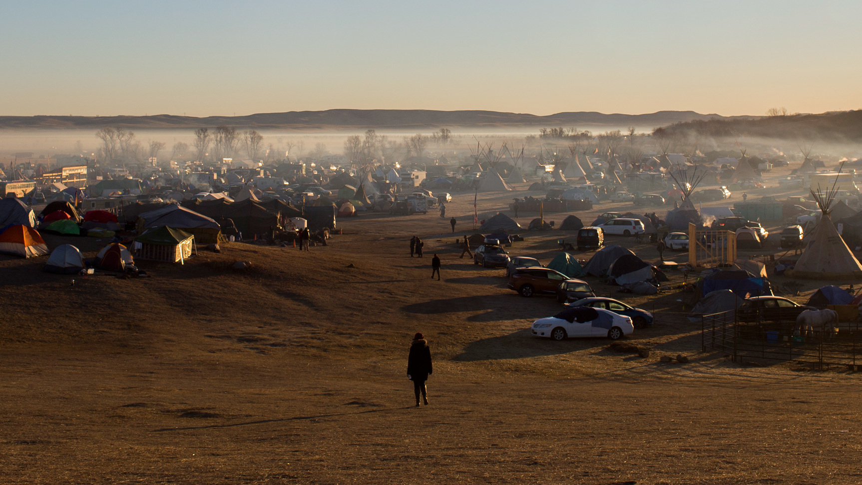 Standing Rock Protesters Remain At Dakota Access Pipeline Site, Despite ...