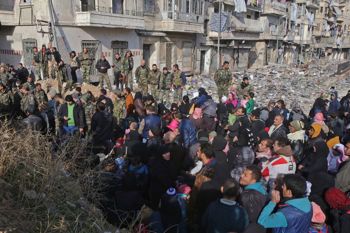 As East Aleppo Falls, Accounts Of Carnage — Then A Cease-Fire : The Two ...