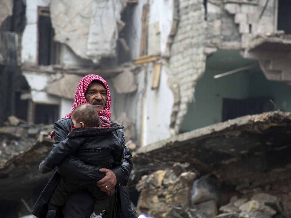 Cease Fire Underway In Aleppo Civilians Still Trapped In War Zone