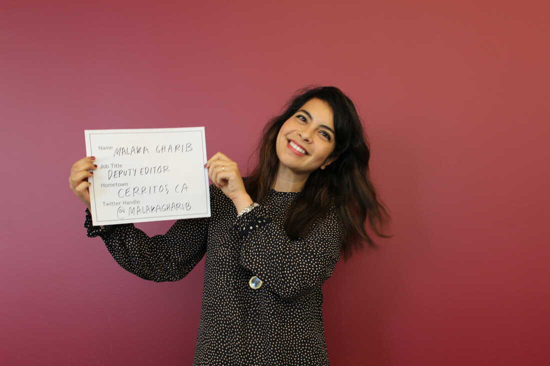 Faces Of NPR: Malaka Gharib : NPR Extra : NPR