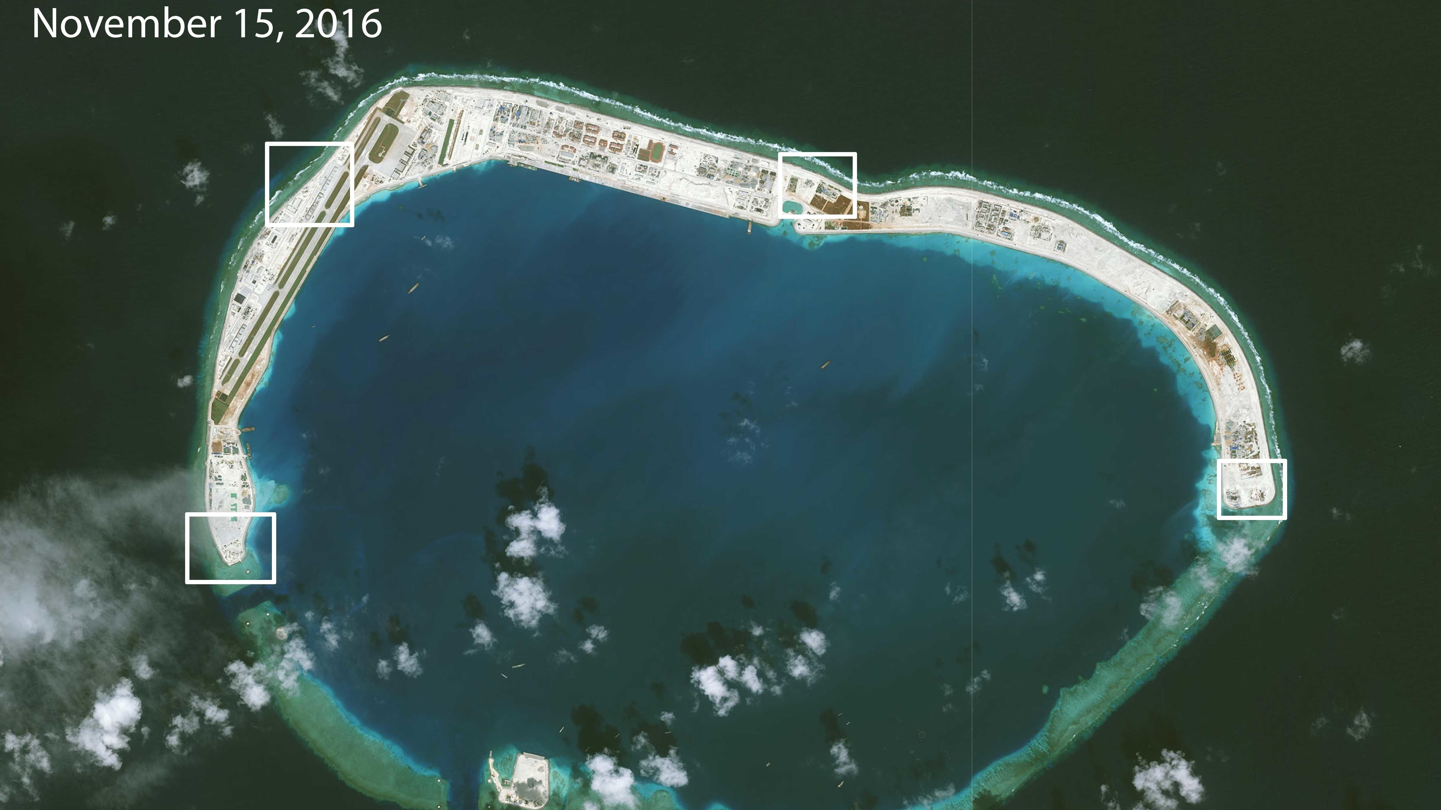 In South China Sea Islands, Anti-Aircraft And Radar Systems Emerge In ...