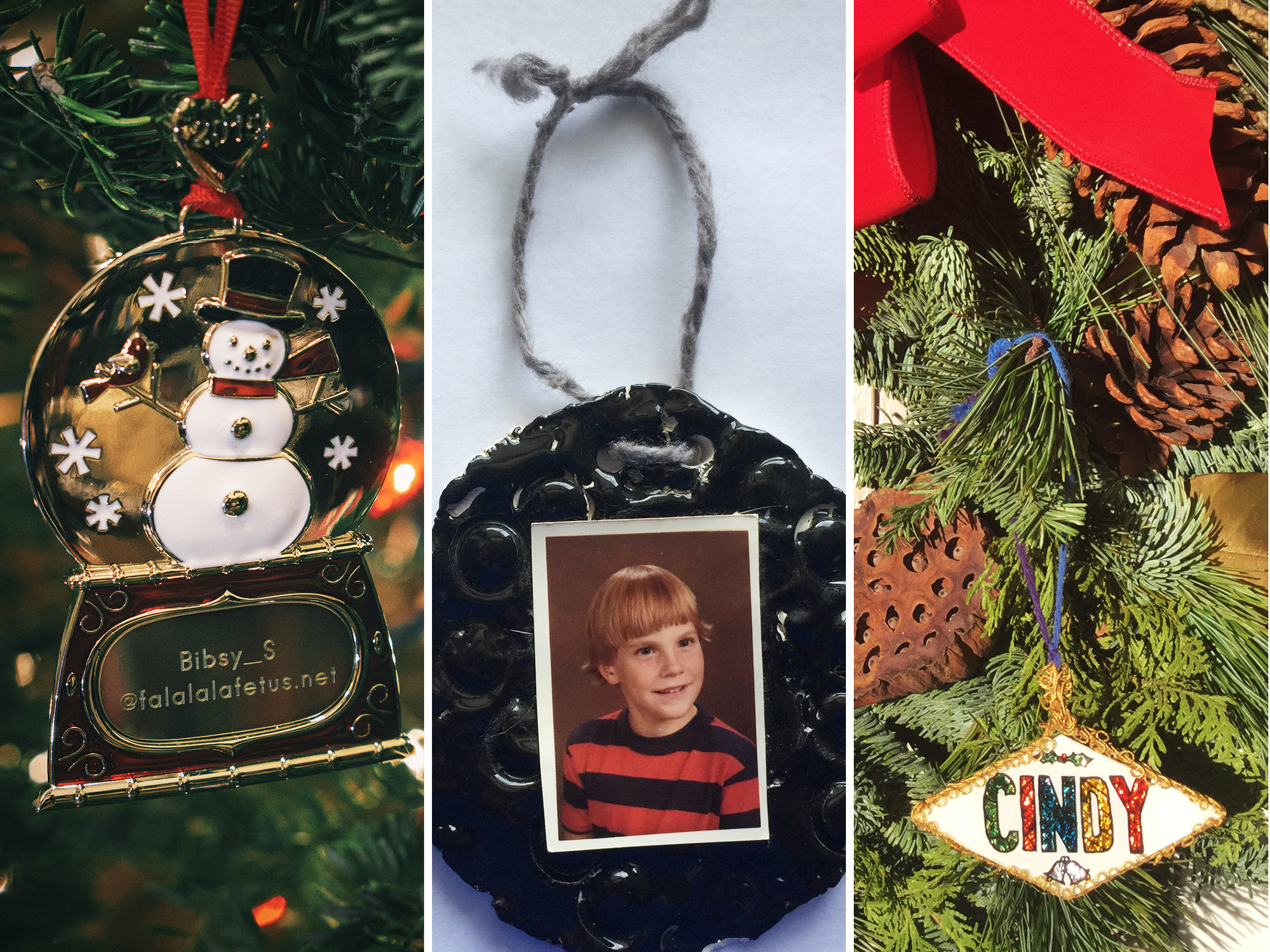 A Christmas Tree Ornament Is Worth A Thousand Words