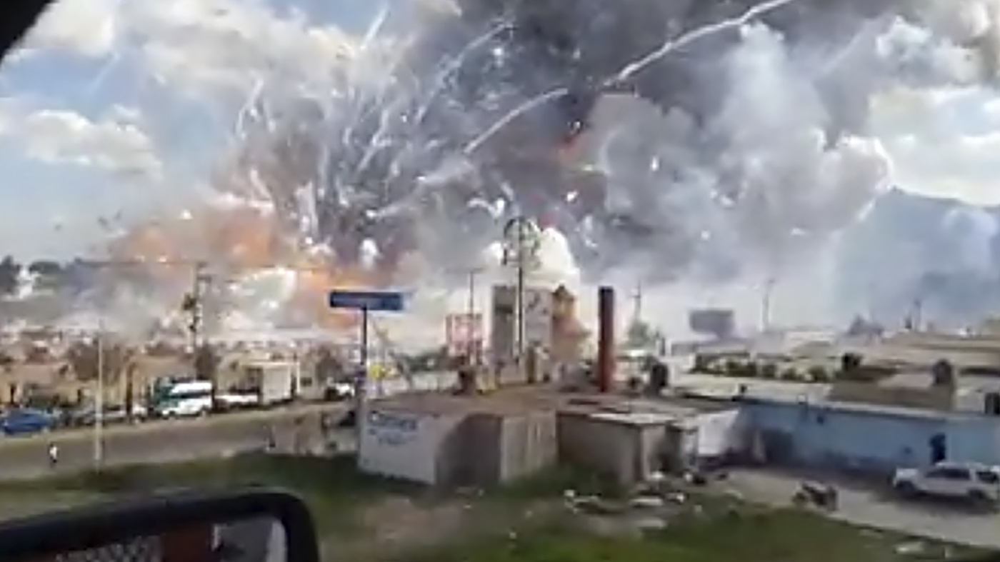 Deadly Explosion Rips Through Fireworks Market Near Mexico City : The ...