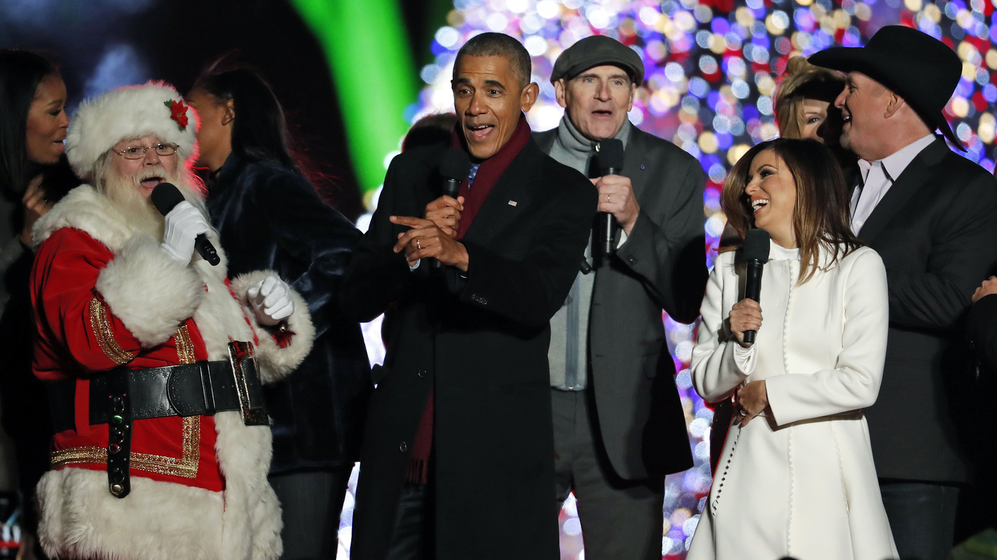 Christmas: 16 Photos Of Presidents, First Families And Santa : NPR