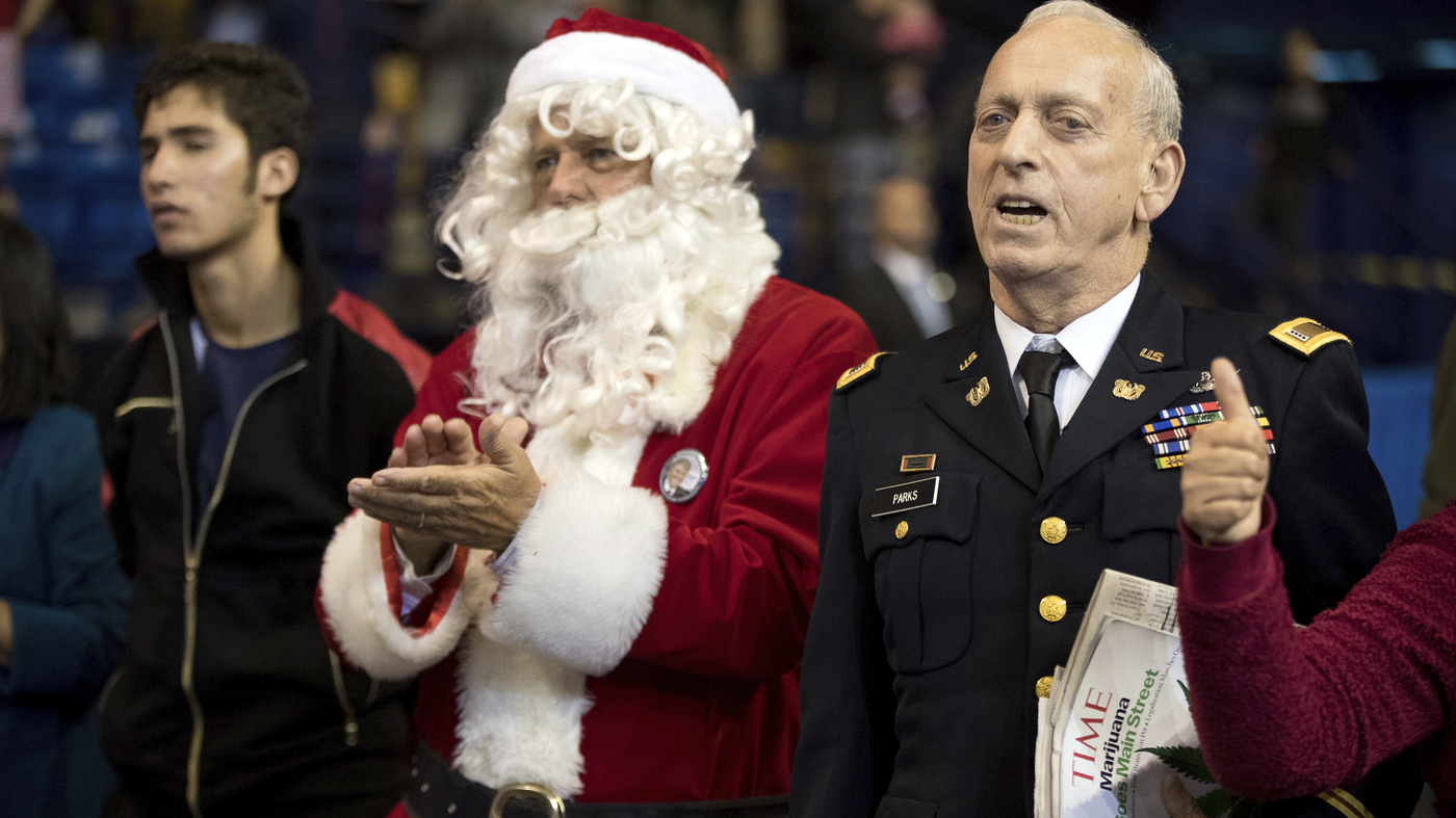 Christmas: 16 Photos Of Presidents, First Families And Santa : NPR