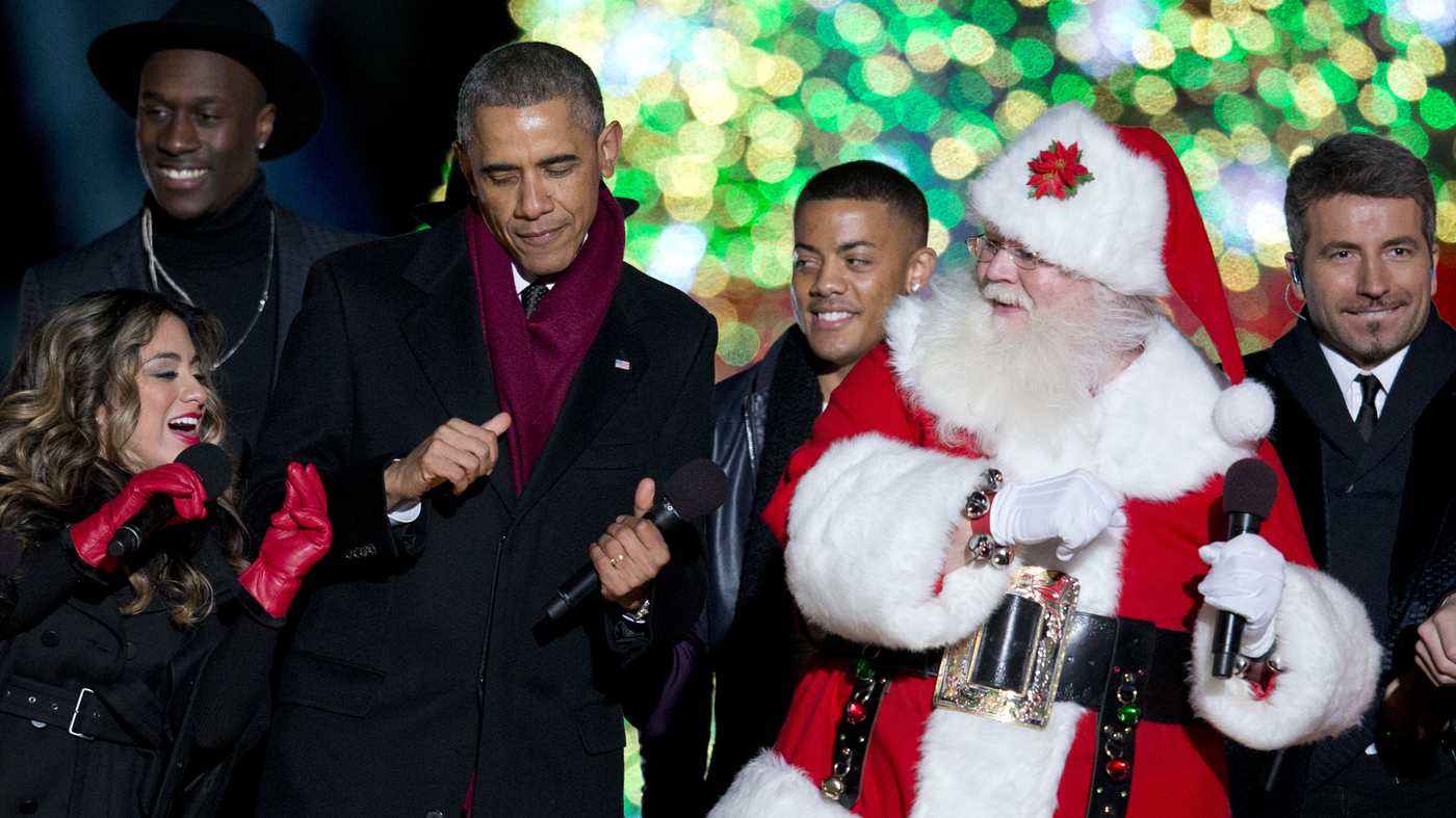 Christmas: 16 Photos Of Presidents, First Families And Santa : NPR