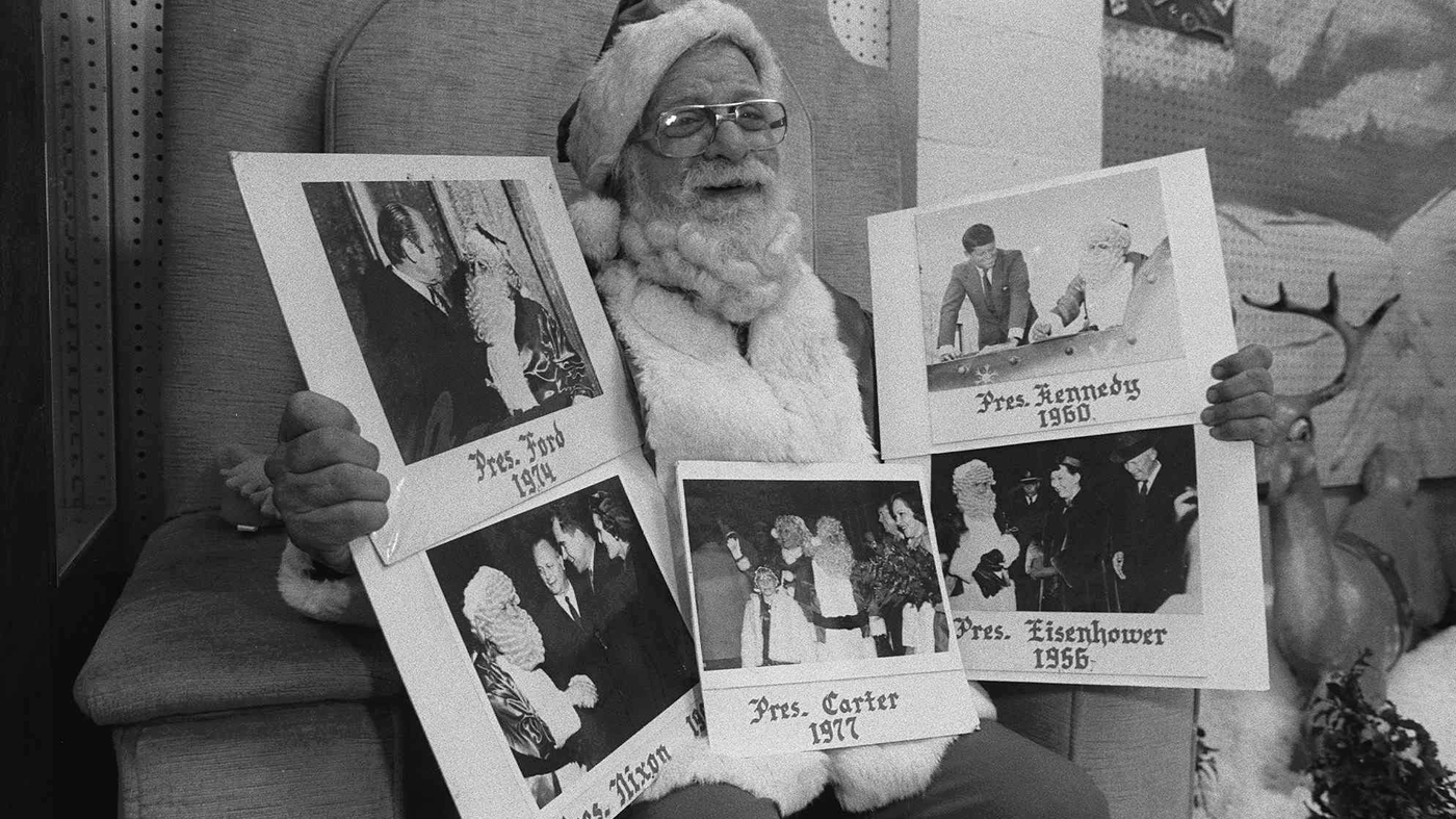 Christmas: 16 Photos Of Presidents, First Families And Santa : NPR