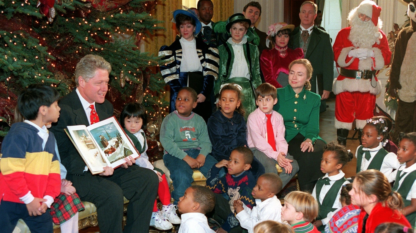Christmas: 16 Photos Of Presidents, First Families And Santa : NPR