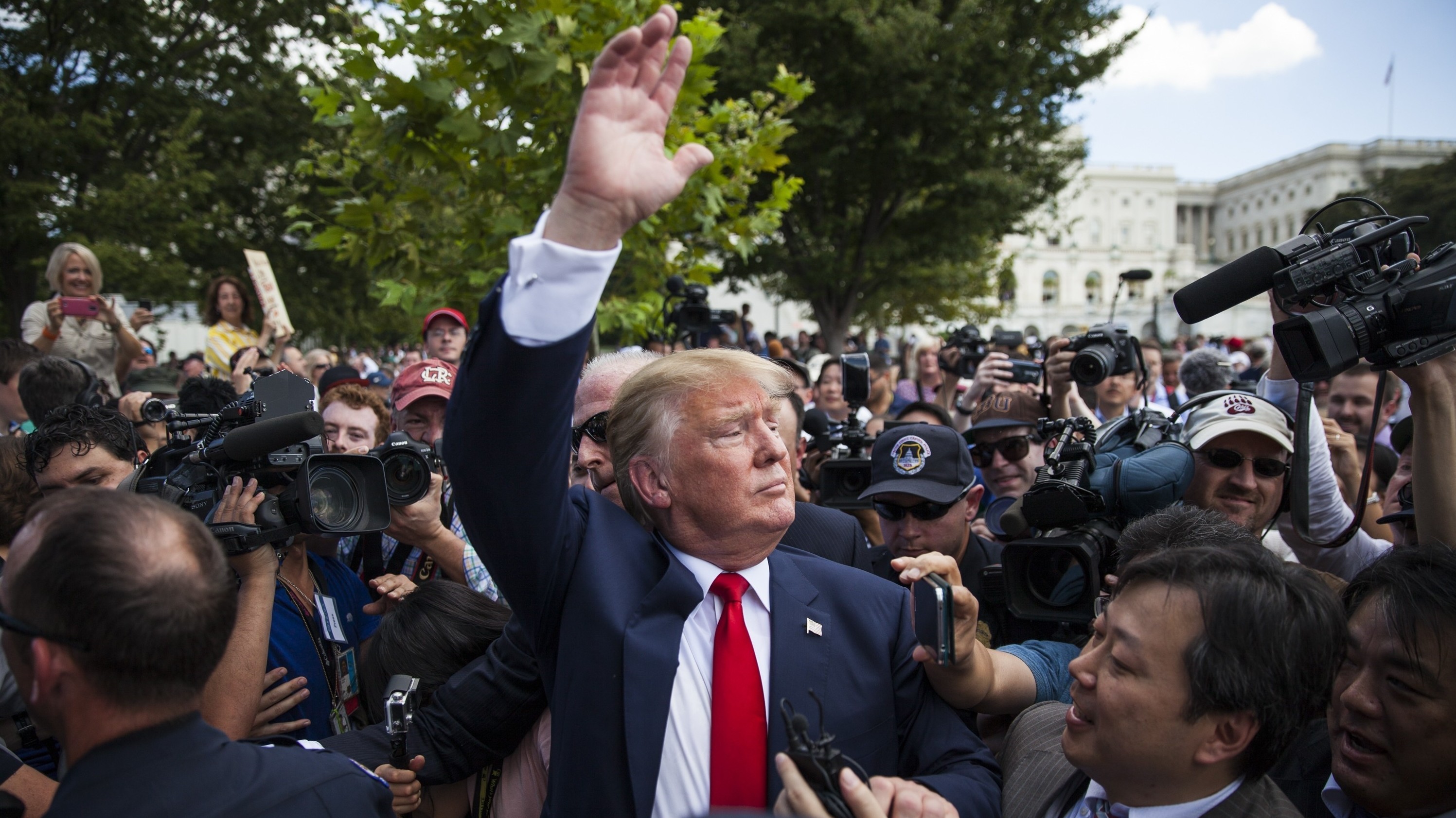 Conservatives Wonder, Will The Real Donald Trump Please Stand Up? : NPR