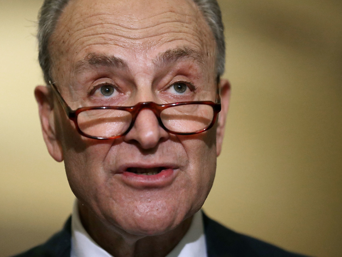 New Democratic Senate Leader, Chuck Schumer, Vows To Hold Trump ...