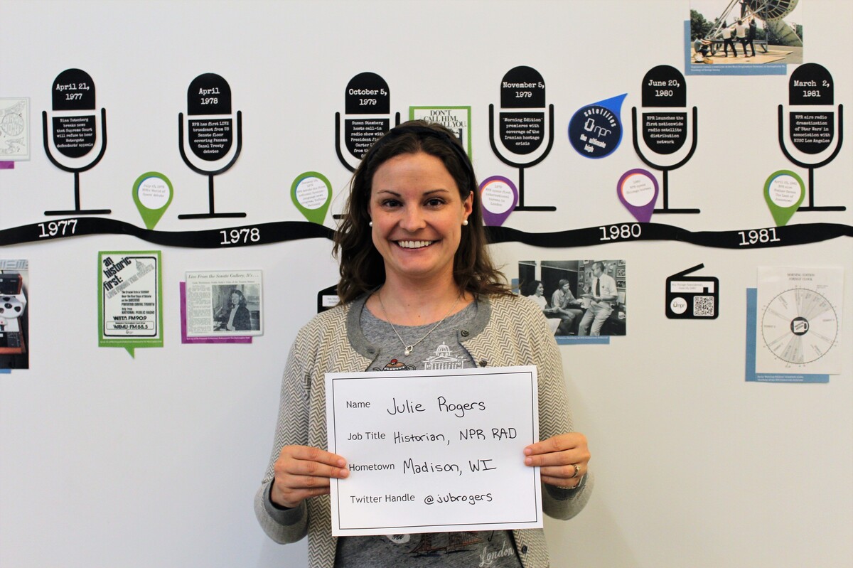 Faces Of NPR: Julie Rogers : NPR Extra : NPR