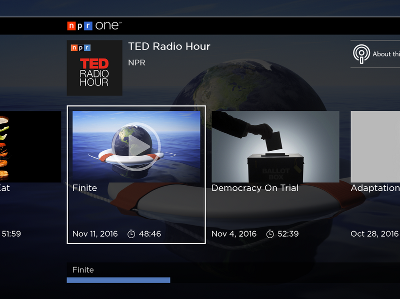 NPR One Now Available On Xbox One : NPR Extra : NPR