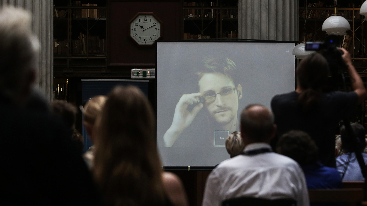 Russia Extends Residency Permit For Edward Snowden : The Two-Way : NPR