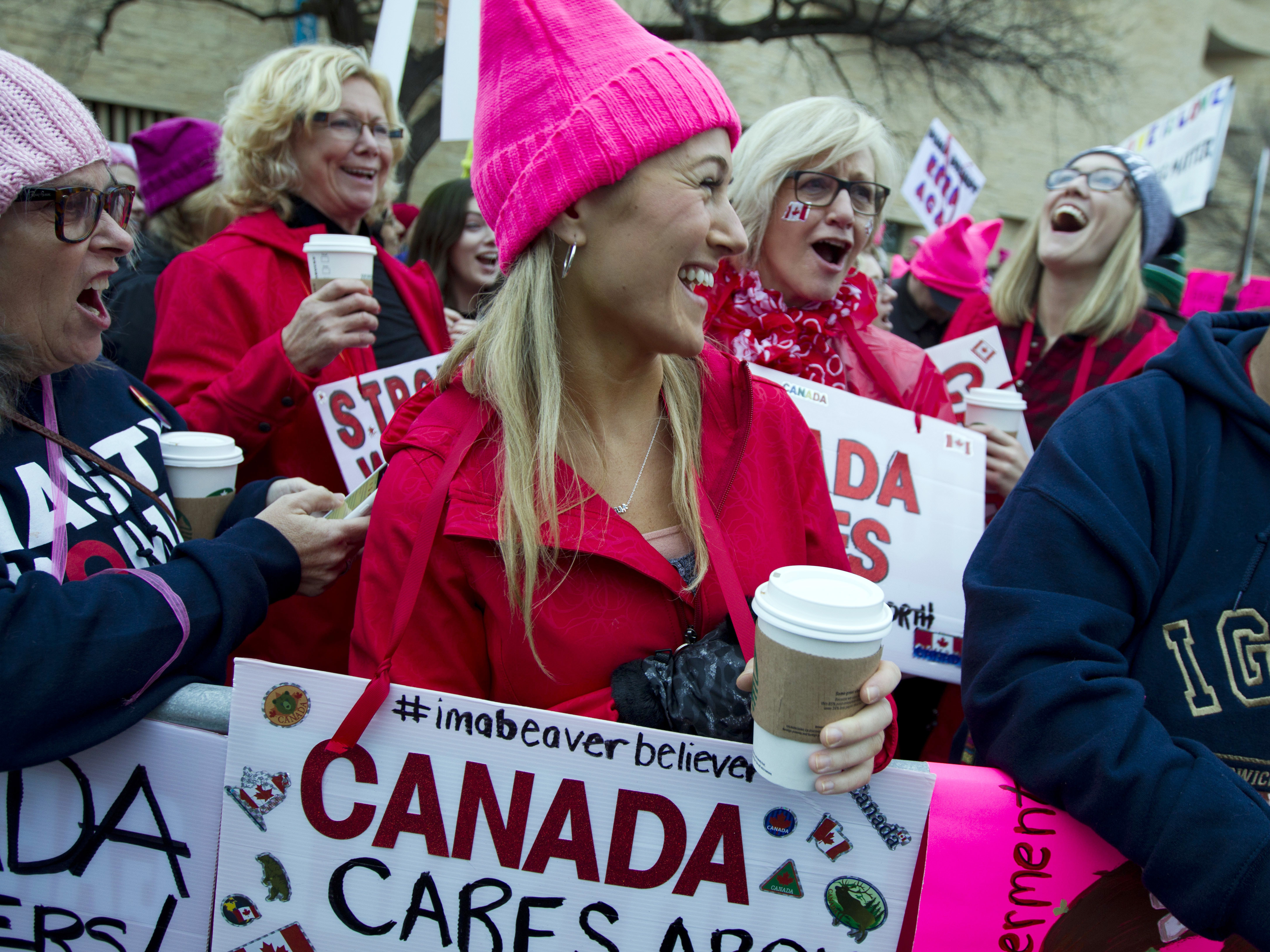 Women's March Floods Washington, Sparking Rallies Worldwide - capradio.org