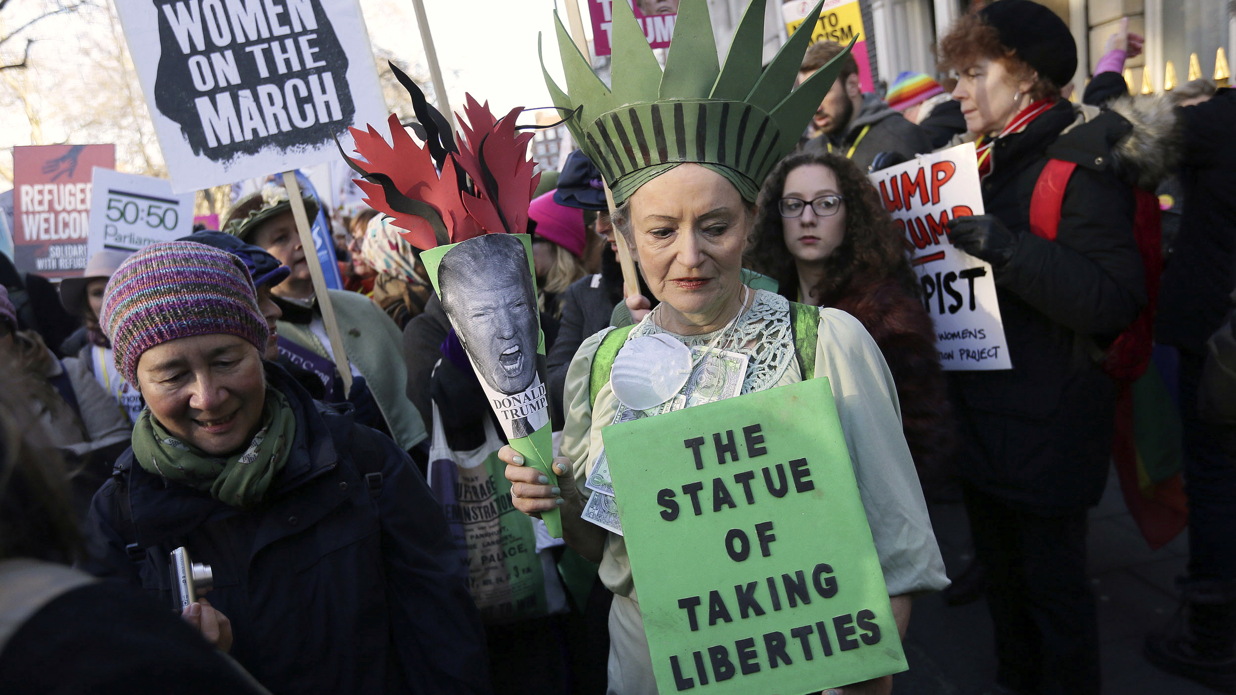 Women's Marches Go Global: Postcards From Protests Around The World ...