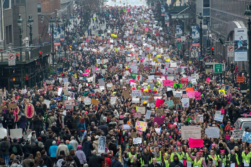 Women's March On Washington Goes Global: Postcards From Protests Around ...