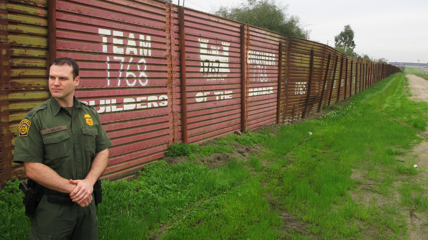Southern Border Wall: Campaign Slogan Meets Reality : NPR