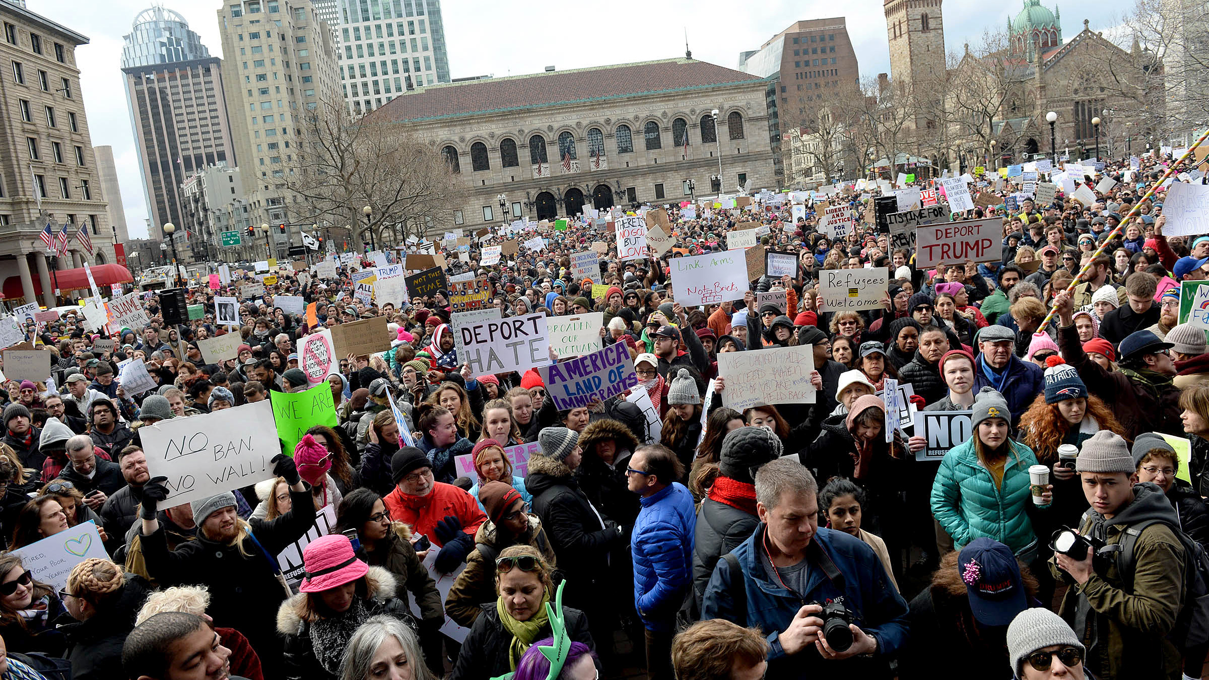 Dispatches Of Discontent: Protesters Of Trump's Ban On Immigration ...