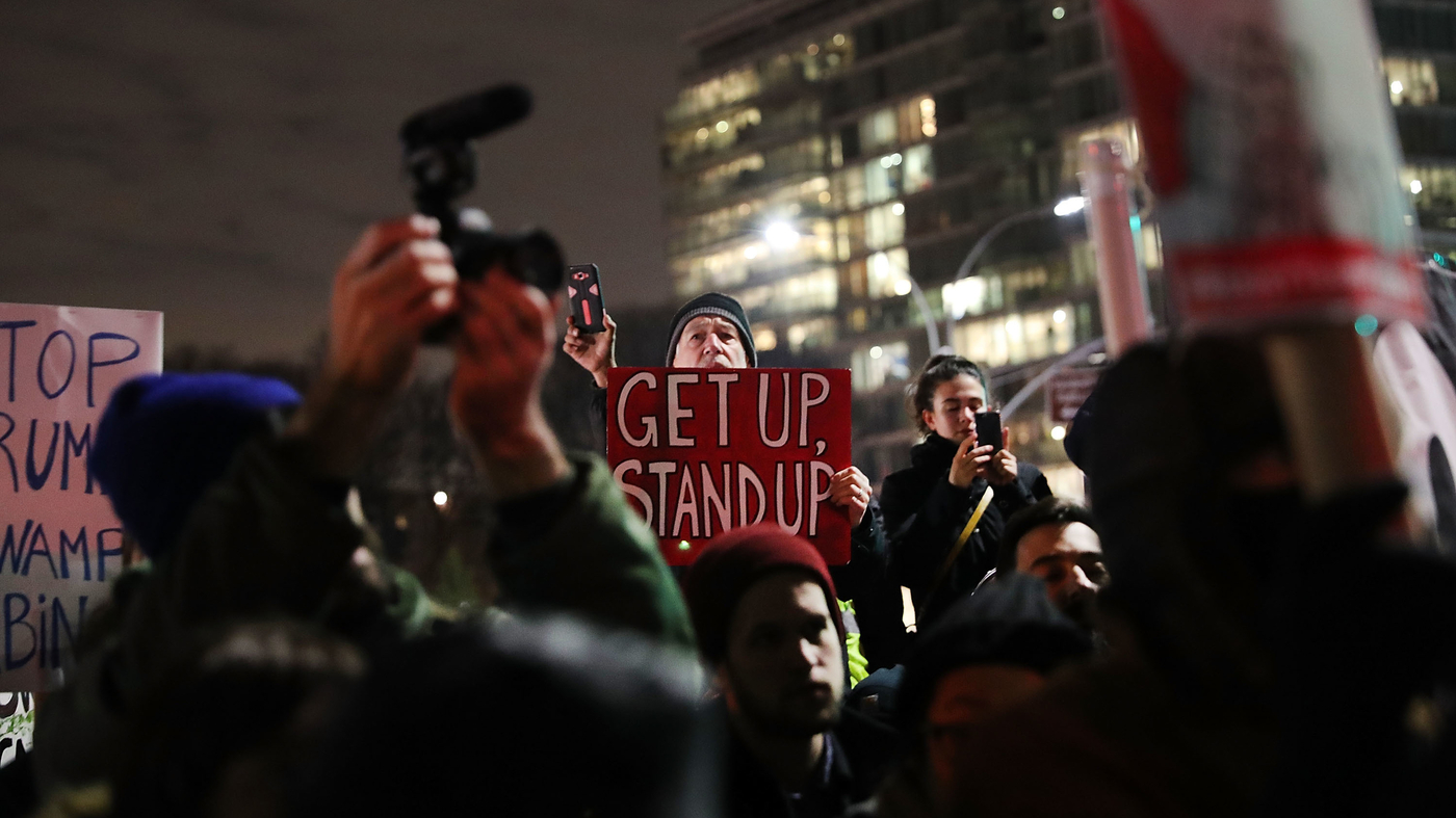 Alarmed By Washington, Liberal Protesters Bring Concerns Home To ...