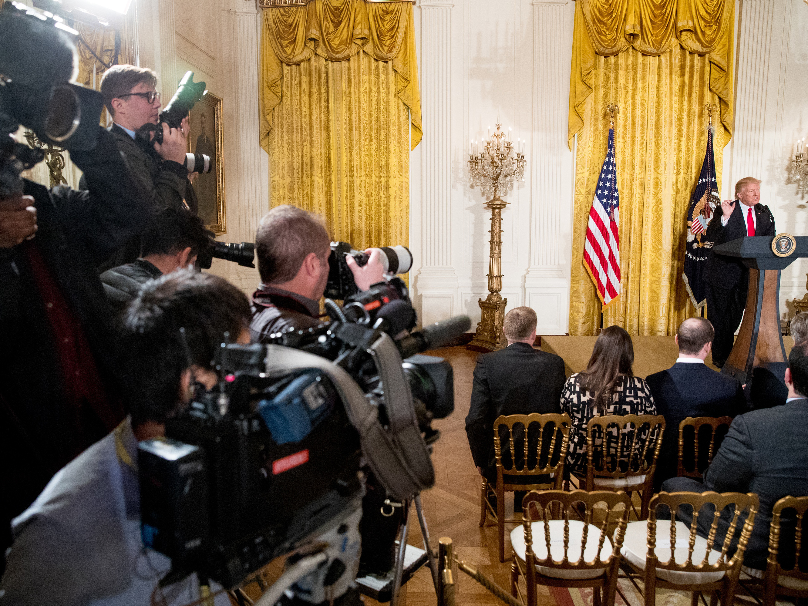 NPR's Full Court Press On Presidential Press Conferences | NCPR News