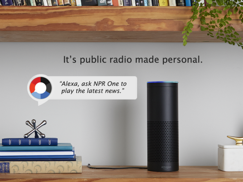 "Alexa, Enable NPR One" : NPR Extra : NPR