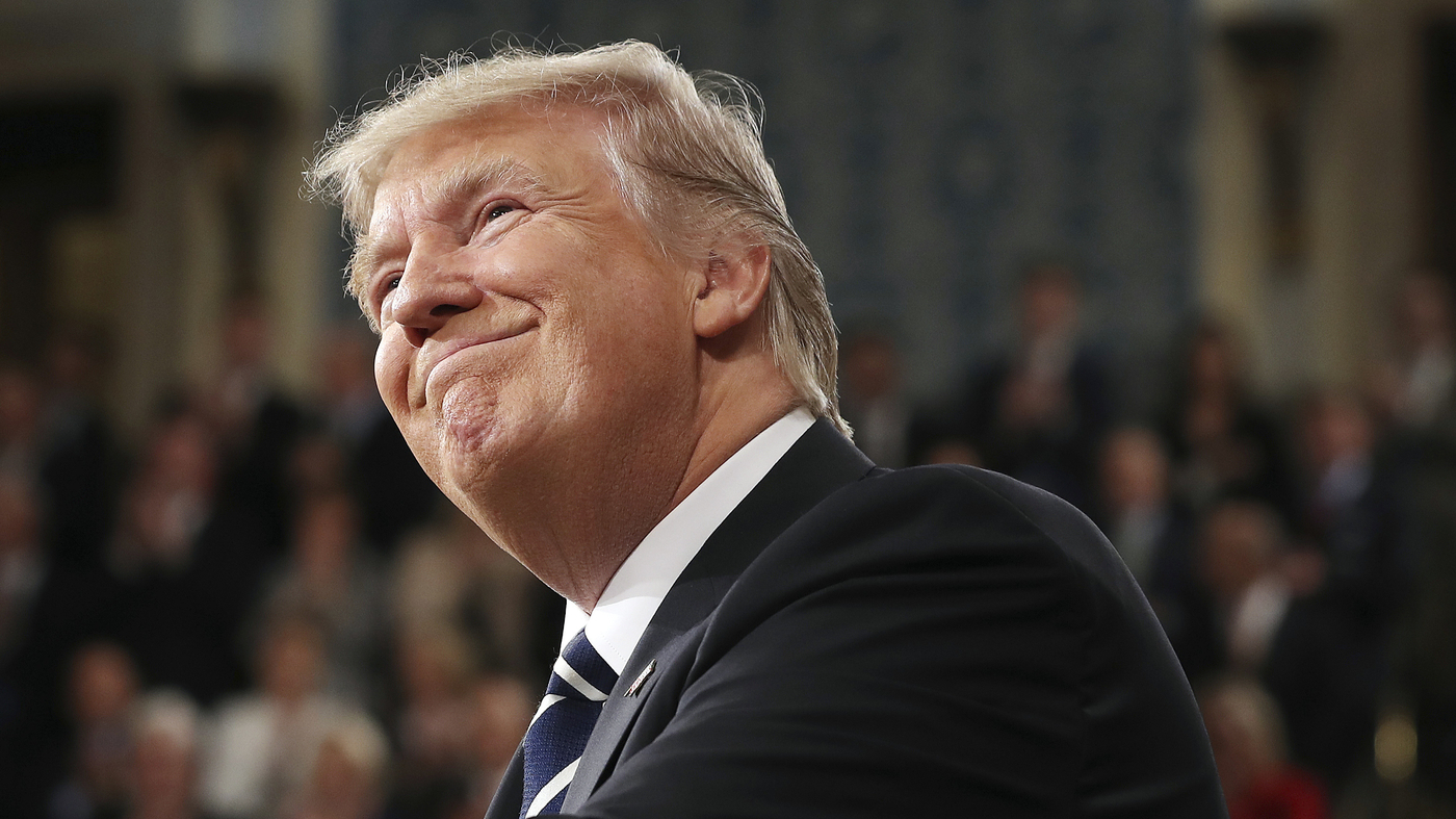 Trump Promises Aggressive Enforcement Of U.S. Trade Laws : NPR