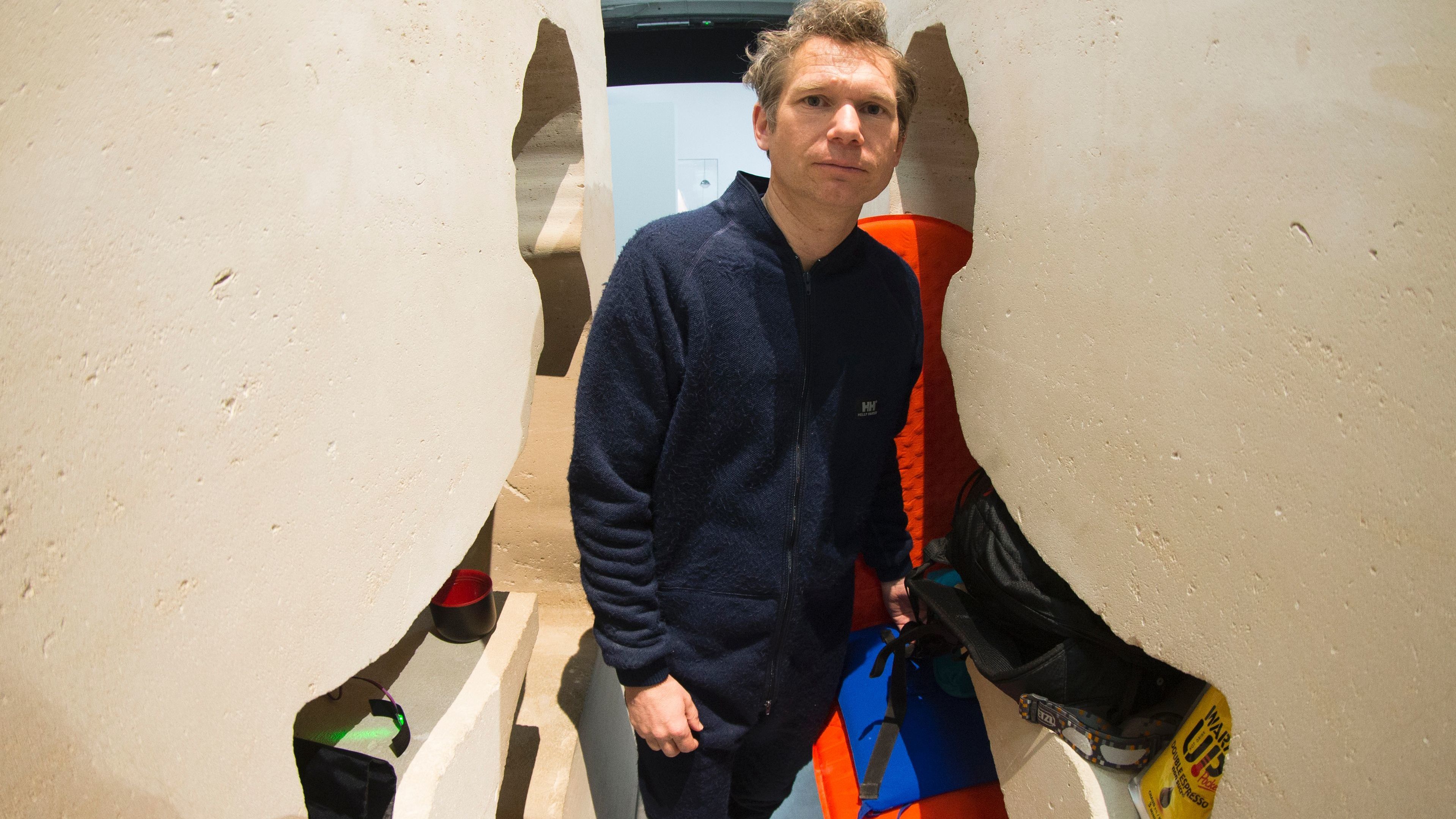 PHOTOS: Artist Is Out After Living One Week In A Boulder : The Two-Way ...