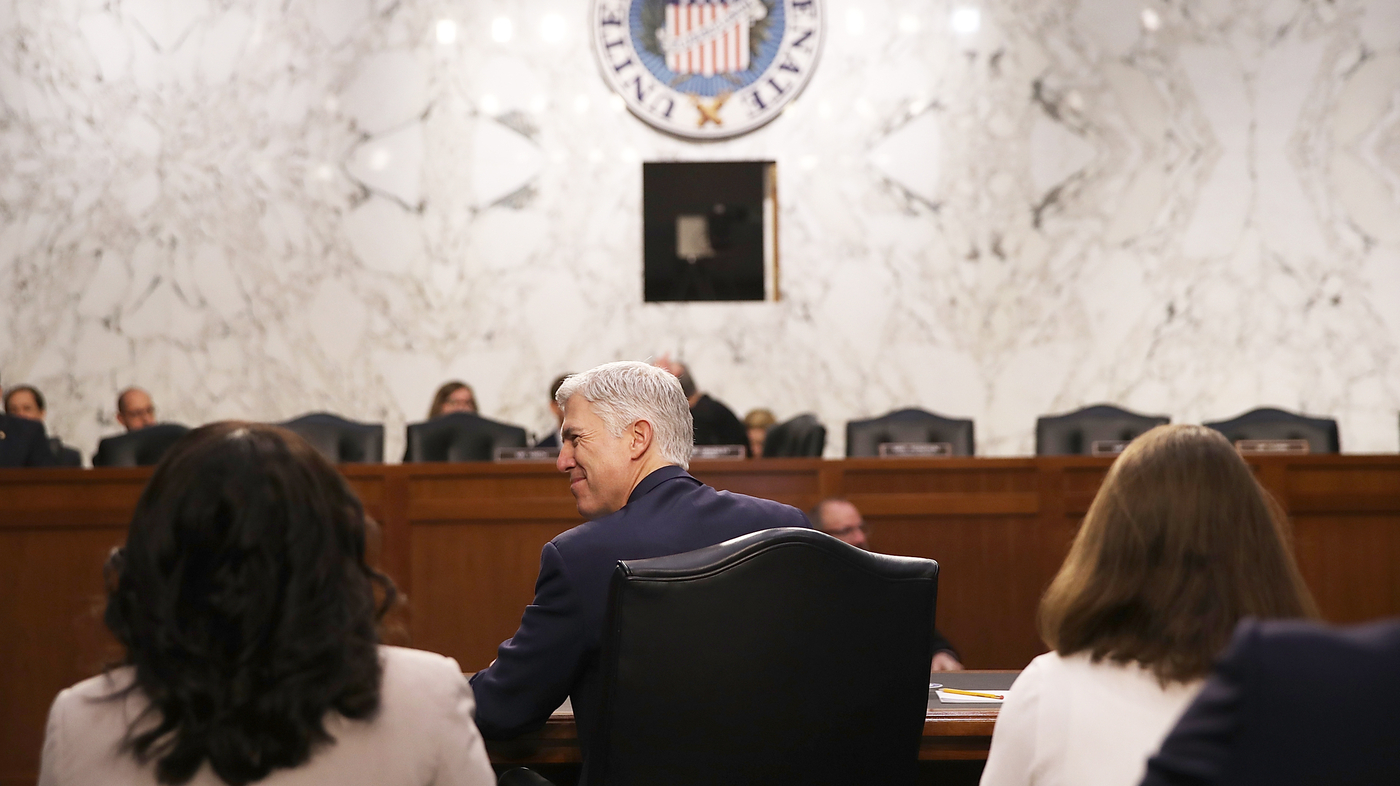 Watch Live: Neil Gorsuch's Supreme Court Confirmation Hearing : NPR