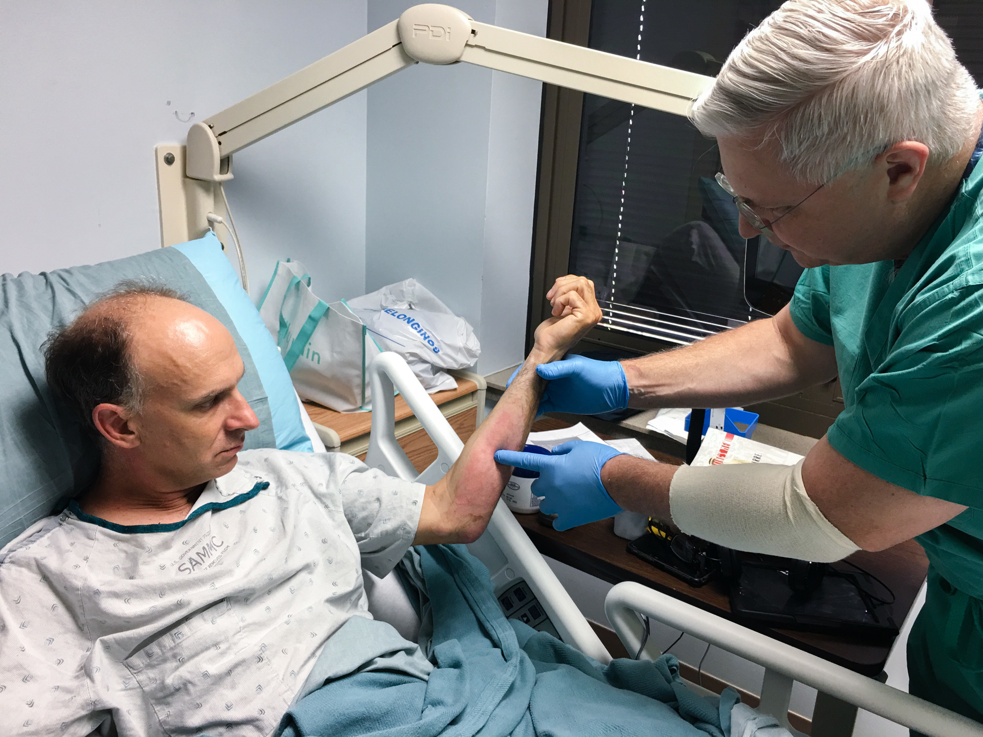 Civilians With Severe Burns Treated At Texas Military Hospital | NPR ...