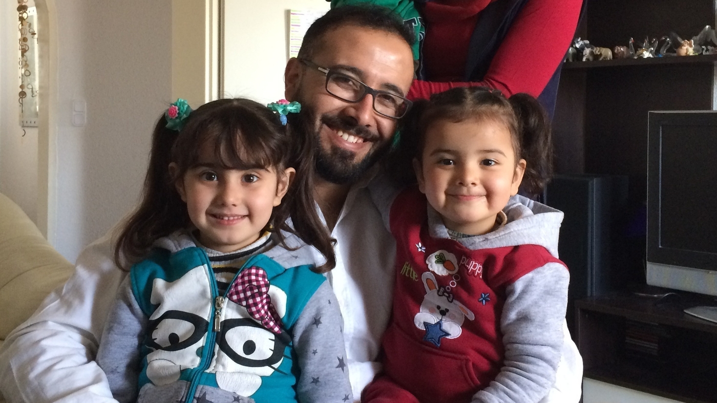 In Germany, A Syrian Refugee Is Reunited With His Family : NPR