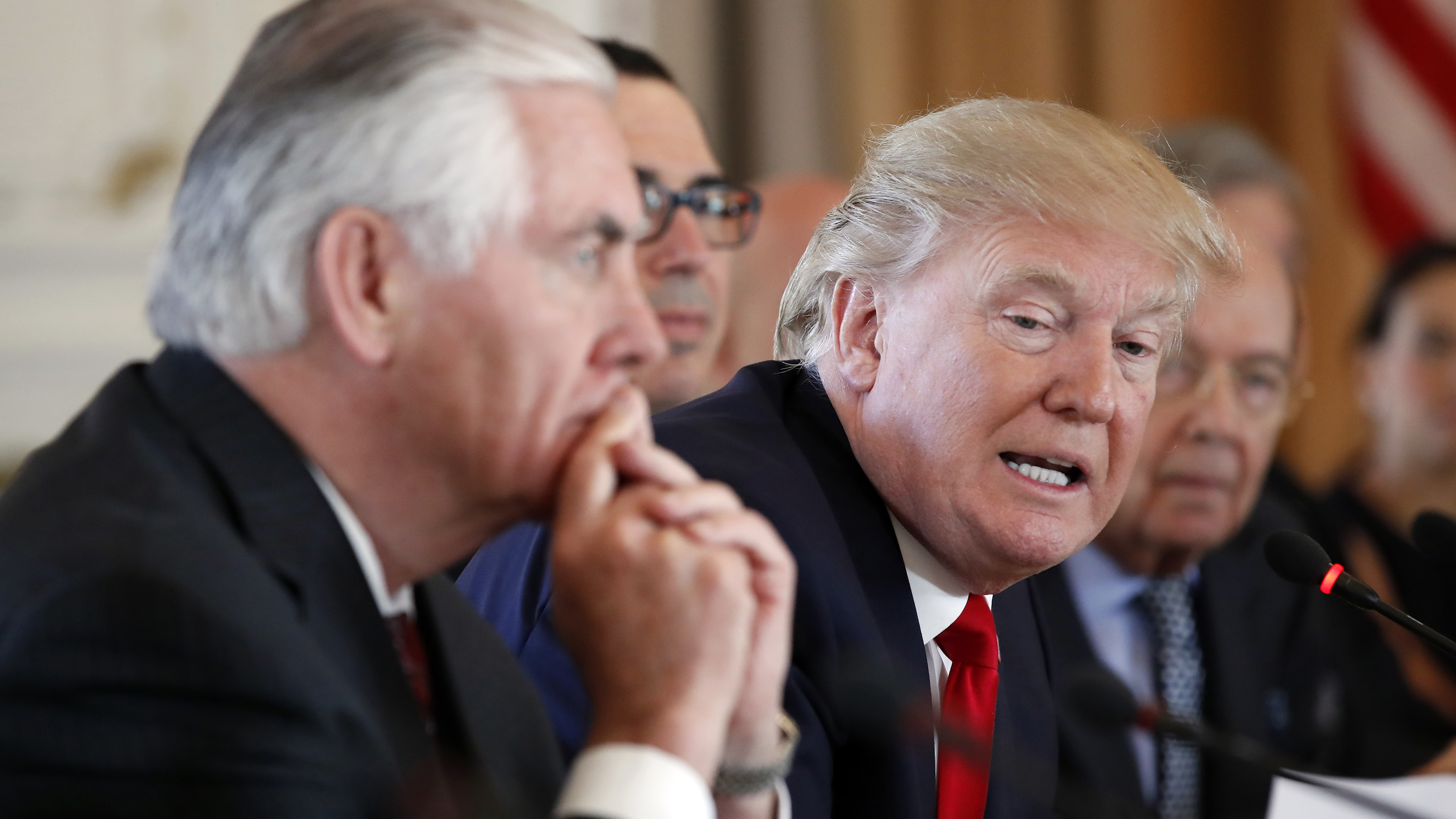 President Trump And His Top Aides Are Evolving On Syria : NPR