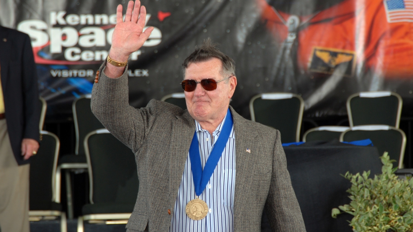 NASA Astronaut Dick Gordon Has Died At Age 88 : The Two-Way : NPR