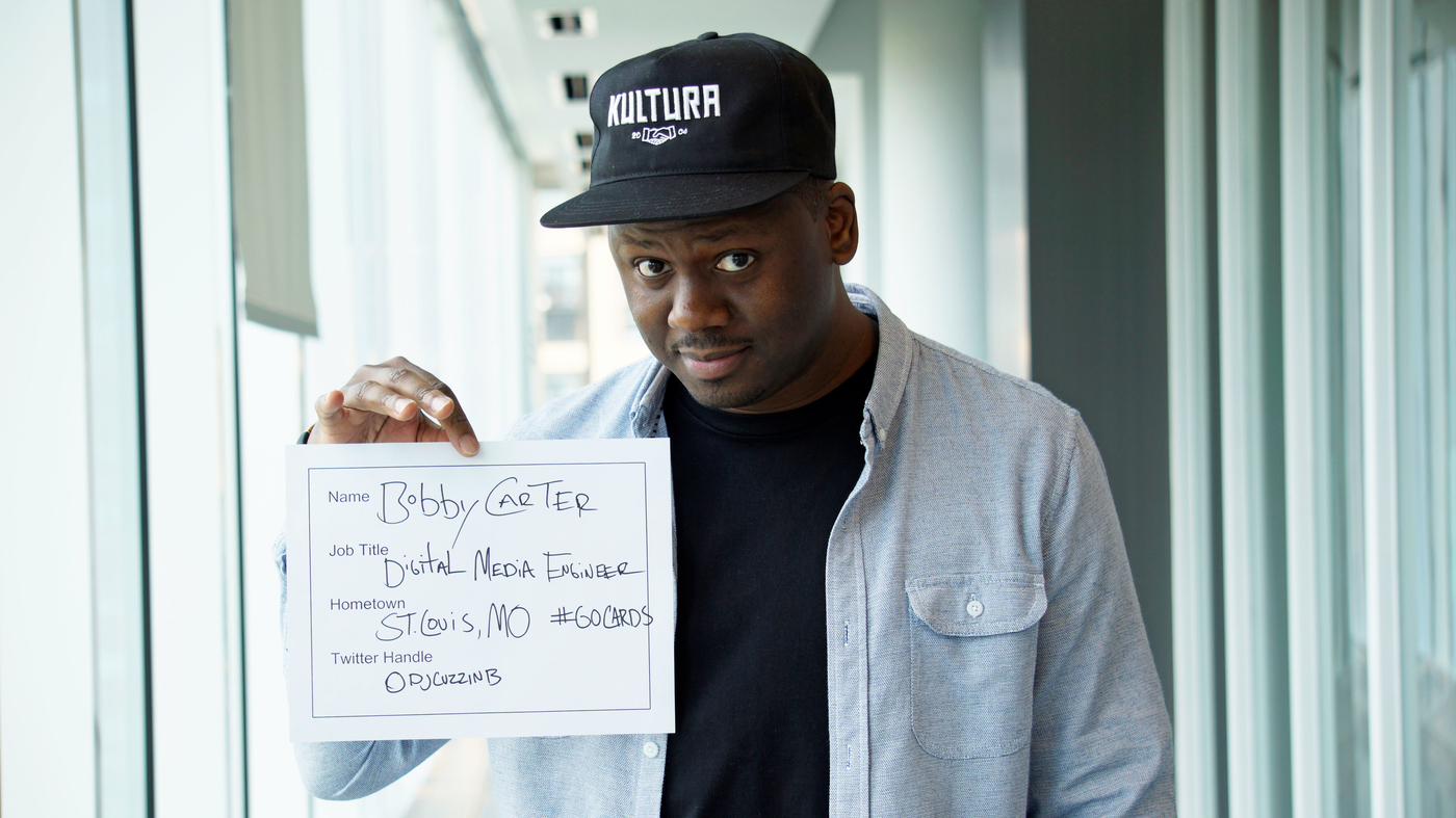 Faces Of NPR: Bobby Carter : NPR Extra : NPR