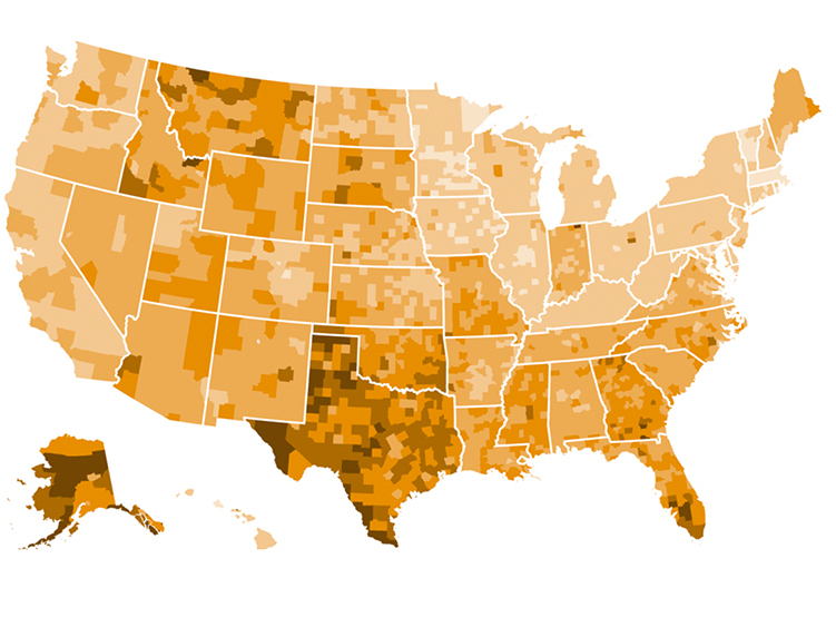 Maps Show A Dramatic Rise In Health Insurance Coverage Under ACA ...
