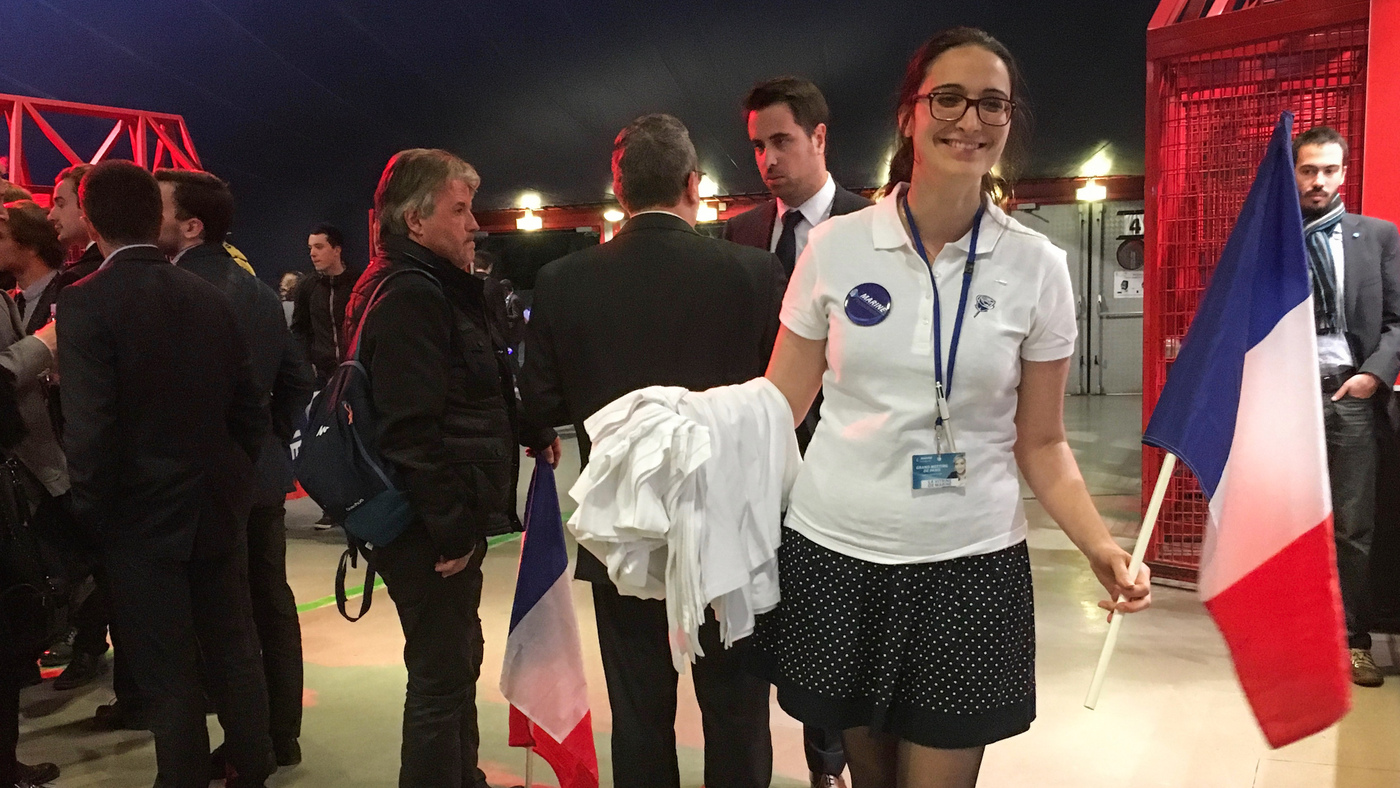 The Far Rights Marine Le Pen Courts Frances Female Voters Parallels Npr