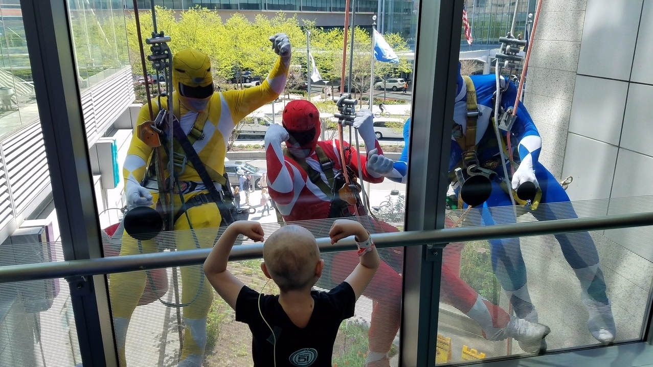 Power Rangers Bring Mighty Morphin Delight To Kids In Hospital : The ...