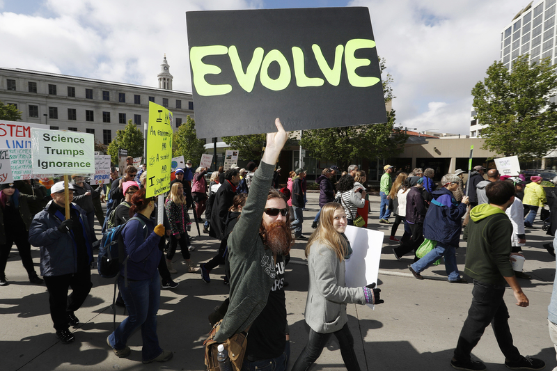 Saturday's March Aims To Stand Up For Science : The Two-Way : NPR