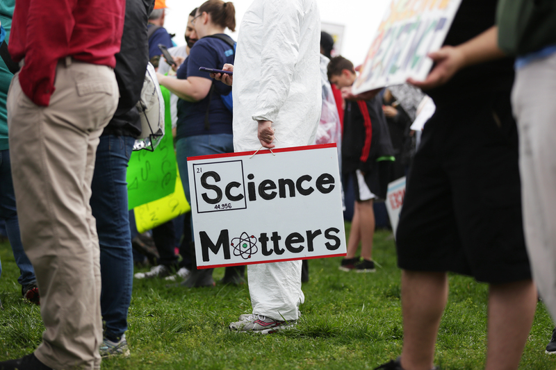Saturday's March Aims To Stand Up For Science : The Two-Way : NPR