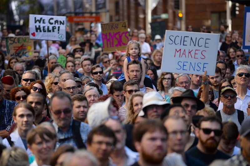 Saturday's March Aims To Stand Up For Science : The Two-Way : NPR
