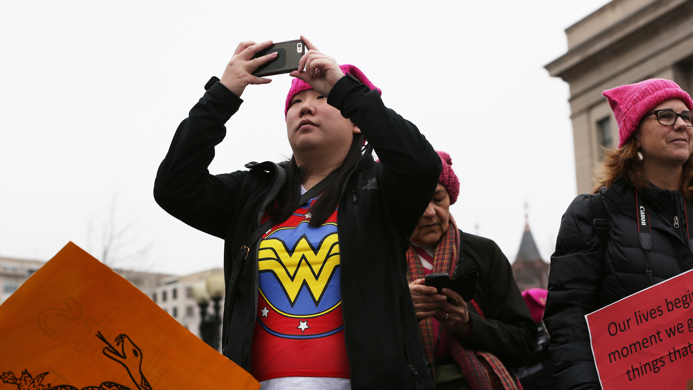 Women's March Activism After 100 Days: Can The Enthusiasm Hold? : NPR