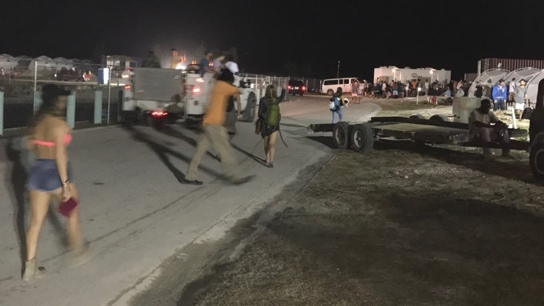 Fyre Festival Turns Out To Be Half-Built Scene Of Chaos : The Two-Way : NPR
