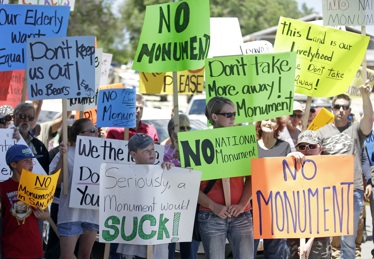With National Monuments Under Review, Bears Ears Is Focus Of Fierce ...