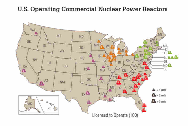Struggling Nuclear Industry Lobbies State Governments For Help : NPR