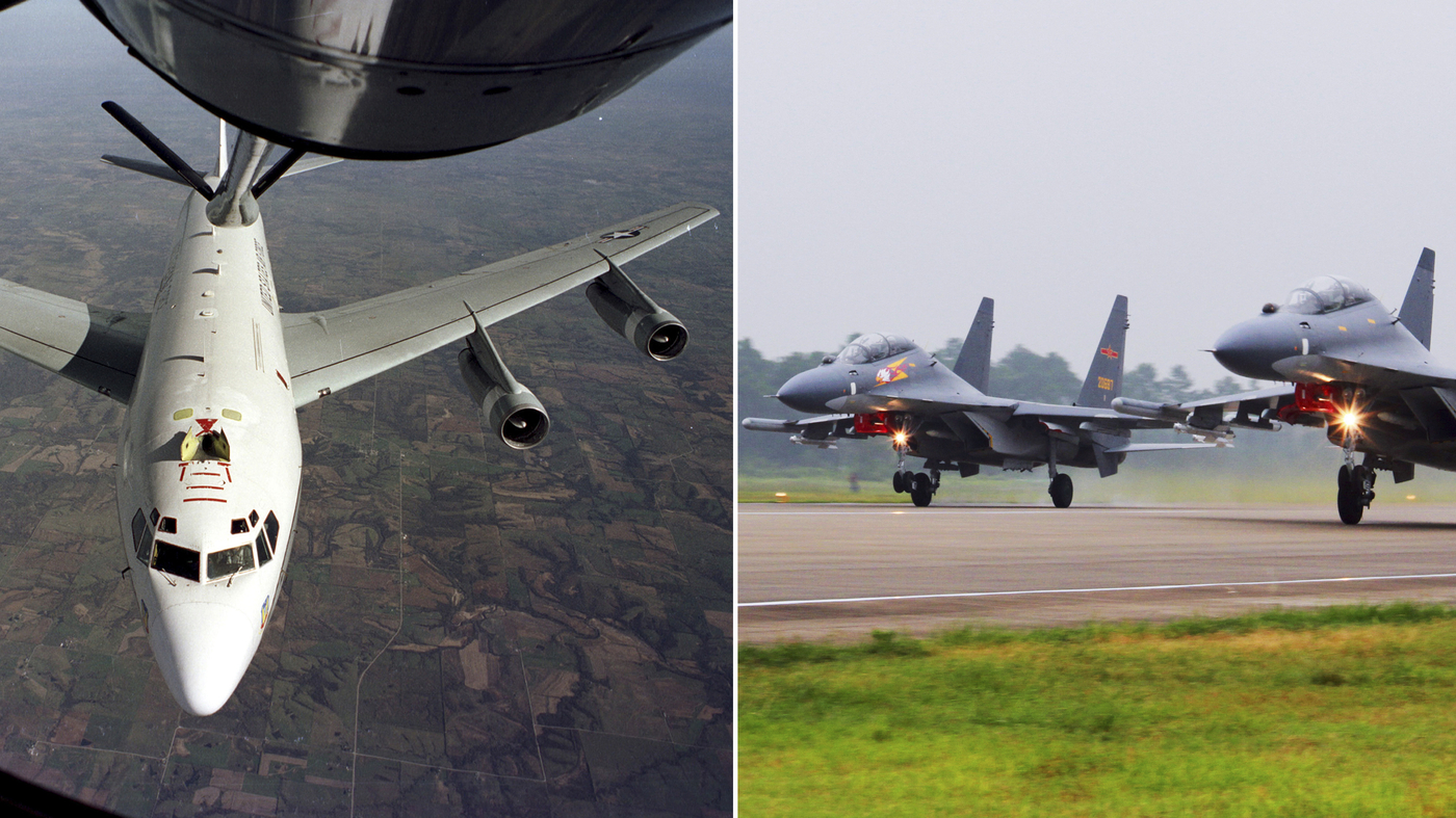 Chinese Fighter Jets Buzz U.S. Air Force Plane Over East China Sea ...