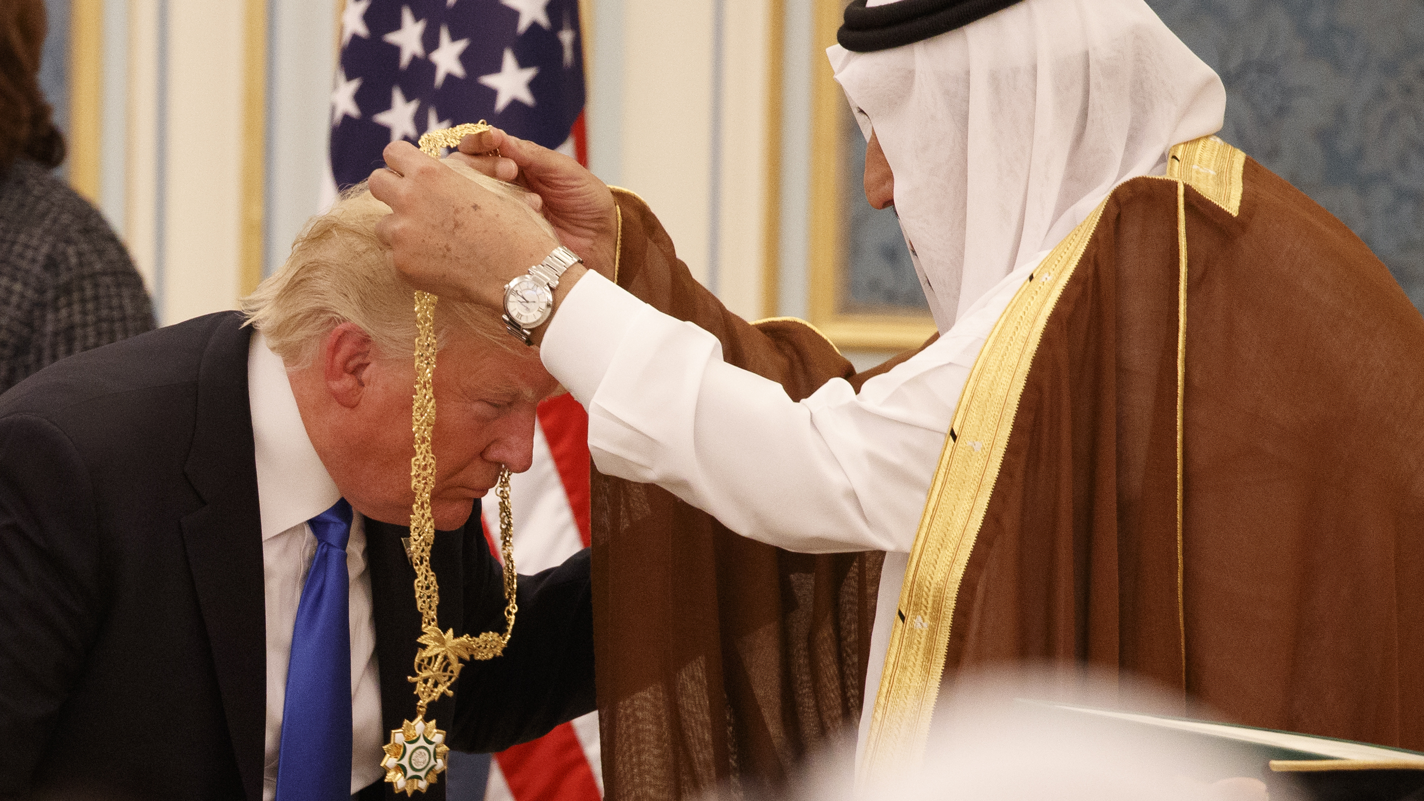 President Donald Trump Arrived in Saudi Arabia Saturday. After Much ...