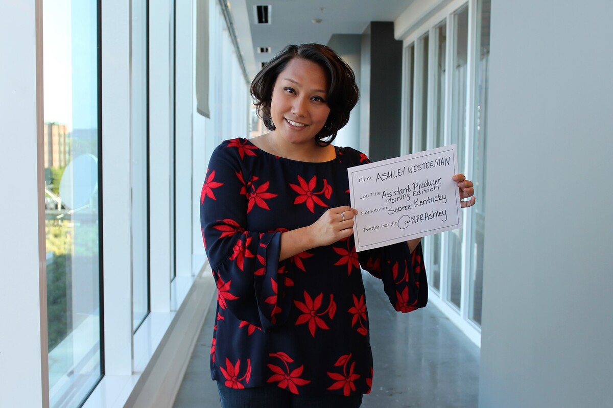 Faces Of NPR: Ashley Westerman : NPR Extra : NPR