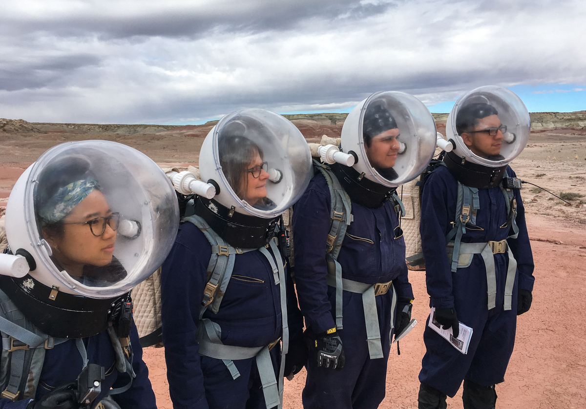 Simulated Mars Mission Crewed By Students : NPR