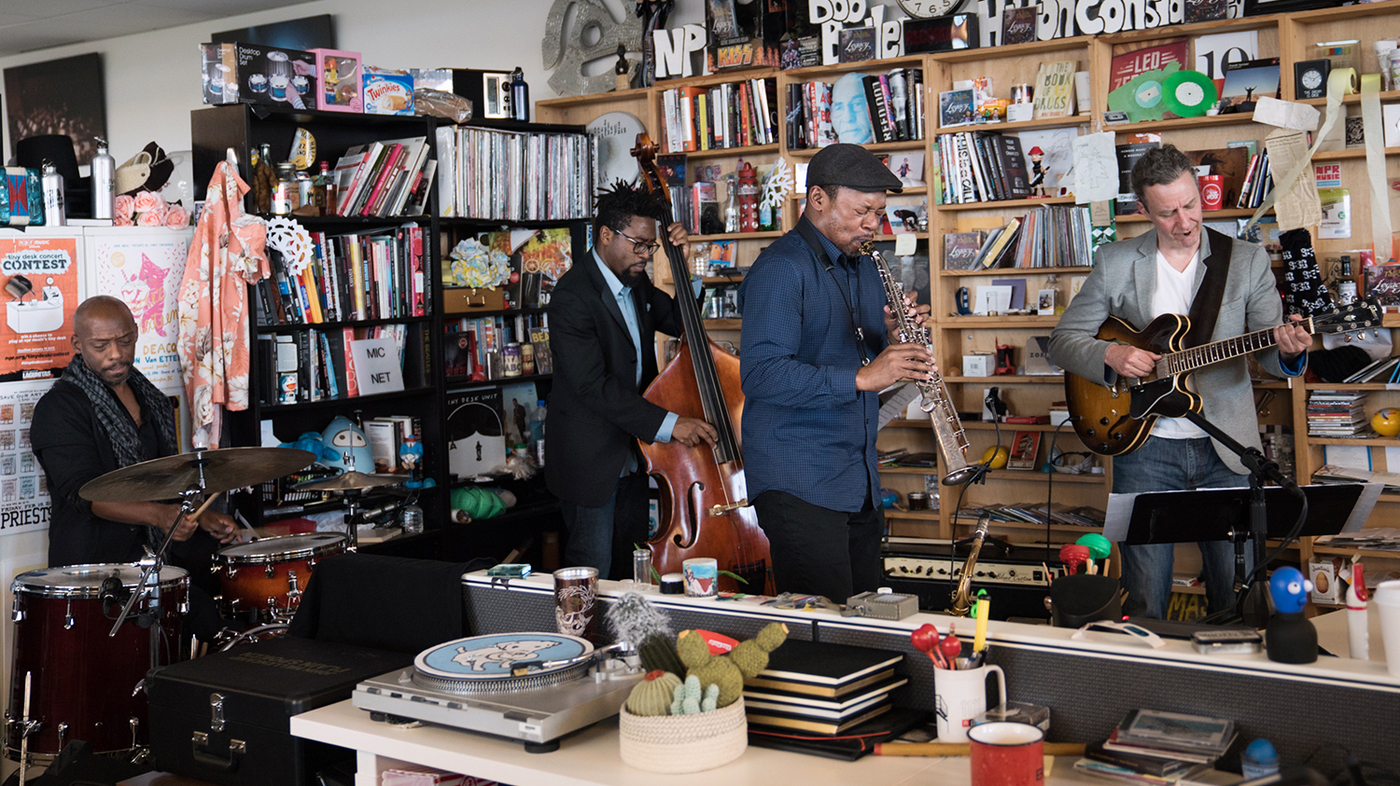 Ravi Coltrane Quartet: Tiny Desk Concert : NPR