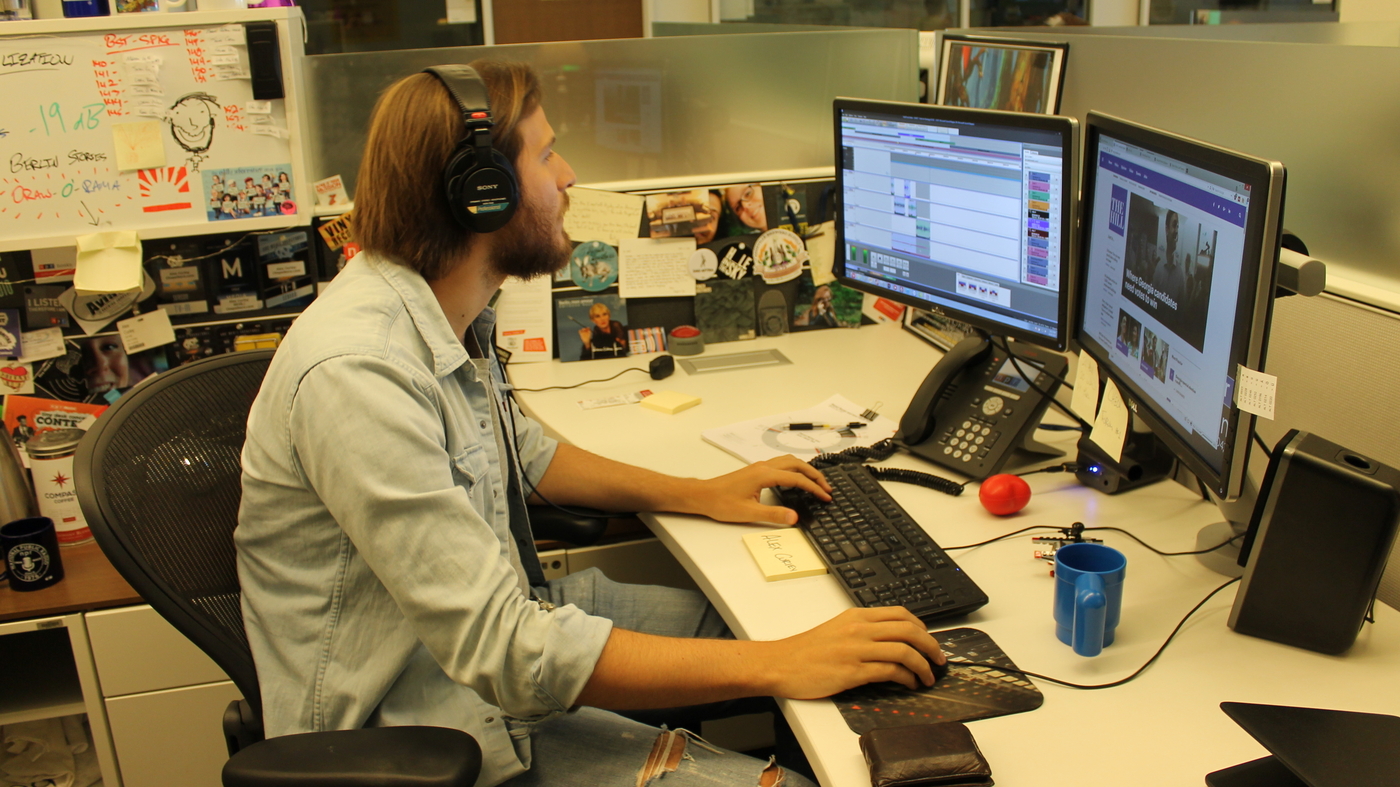 Faces Of NPR: Alex Curley : NPR Extra : NPR