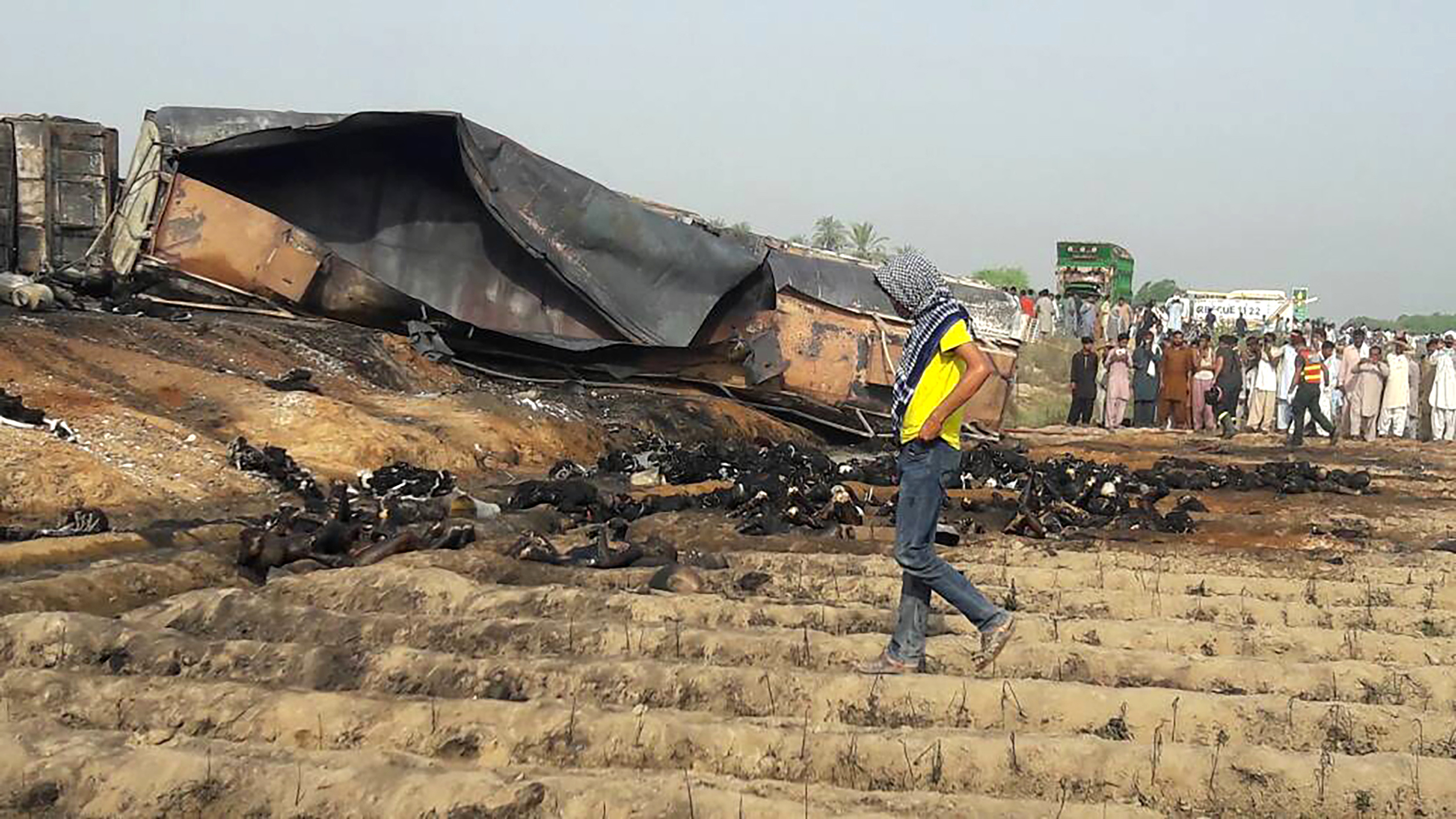 At Least 150 People Killed After Oil Truck Catches Fire In Pakistan ...